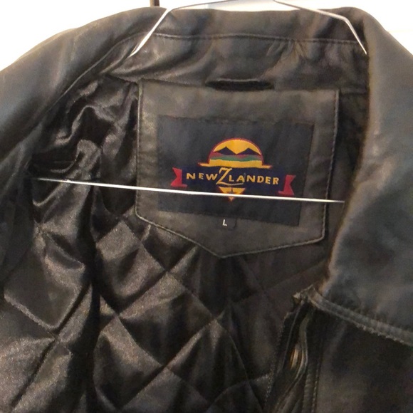 new zlander | Jackets & Coats | Mens Large New Zlander Leather Jacket ...